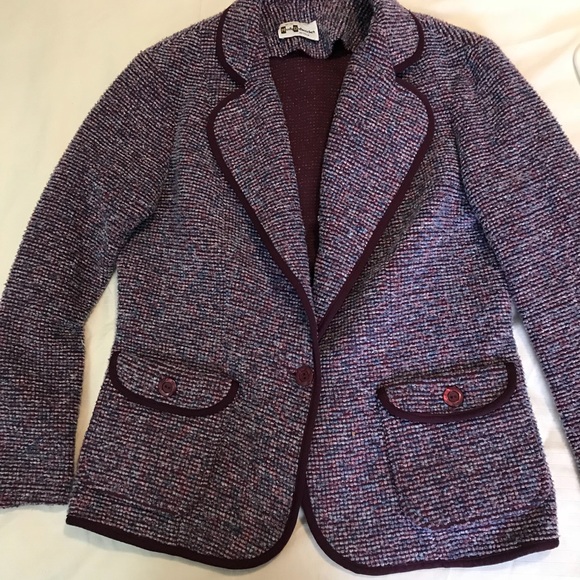 Marty Gutmacher | Jackets & Coats | Vintage 7s Marty Gutmacher Purple ...